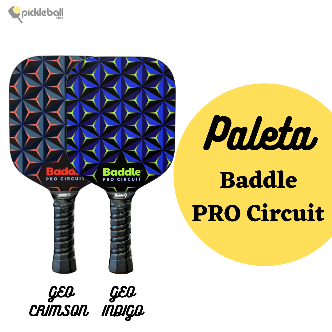 Paleta Baddle Pro Circuit – Pickleball Chile